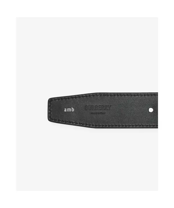 Burberry Check-pattern Buckle Belt