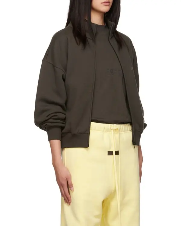 Fear Of God Zip-up Casual Jacket With Logo Detail