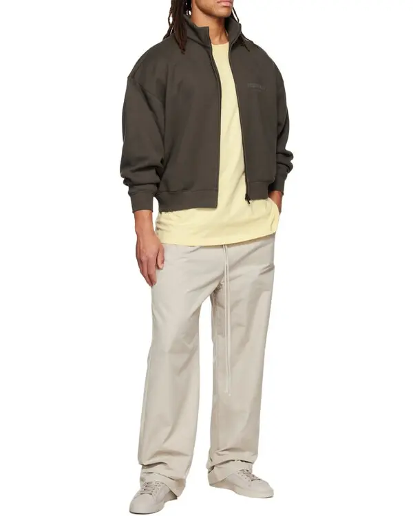 Fear Of God Zip-up Casual Jacket With Logo Detail