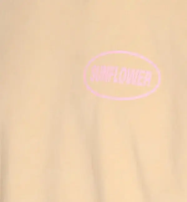 SUNFLOWER Logo Short-sleeved T-shirt