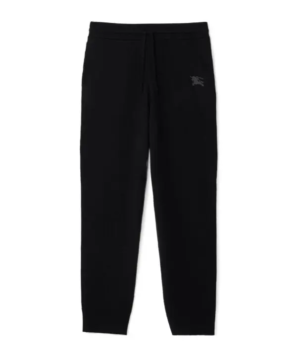 Burberry Wool Blend Track Pants - Black