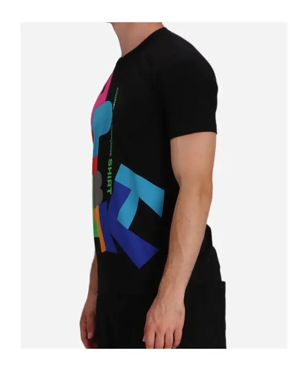 Comme Des Garçons Abstract-print T-shirt