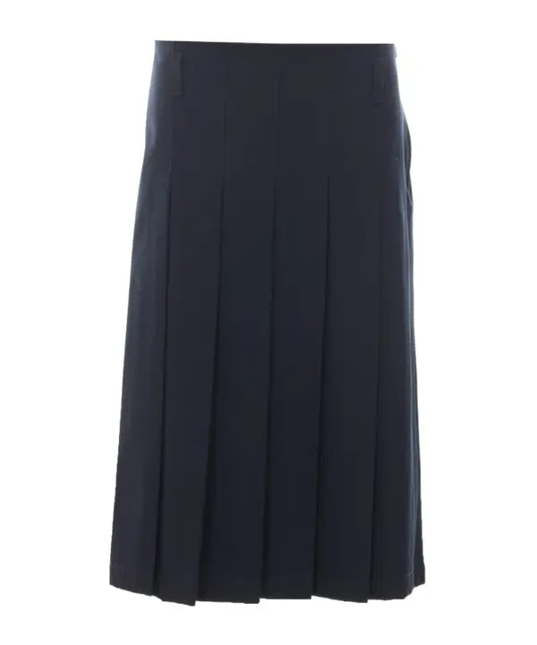 A.p.c. Pleated Midi Skirt - Black