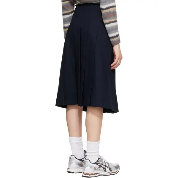 A.p.c. Pleated Midi Skirt