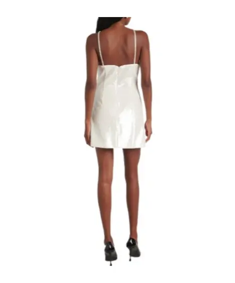 SELF-PORTRAIT Halter-neck Mini Dress