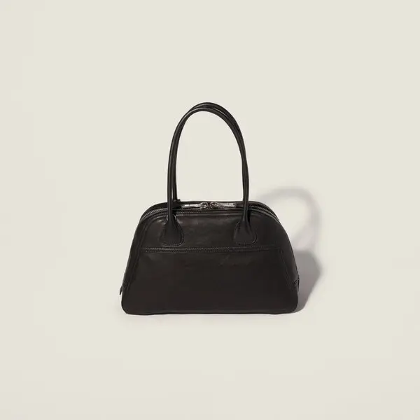 Miu Miu Vivant Nappa Leather Top Handle Bag