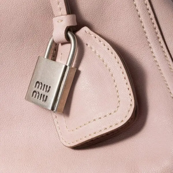 Miu Miu Vivant Nappa Leather Bag