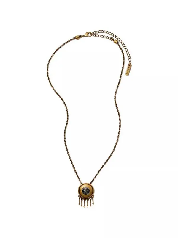 Versace Medusa Pendant Necklace - Gold