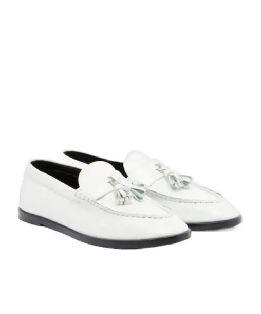THE ROW Leather Tassel Loafers