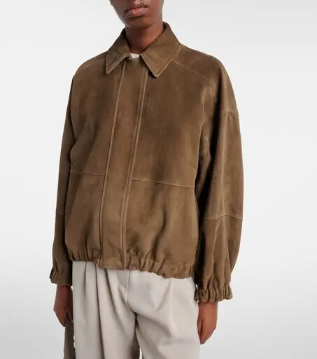 Brunello Cucinelli Suede Jacket