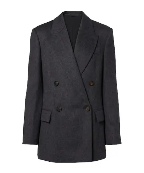 Brunello Cucinelli Double-breasted Wool Jacket