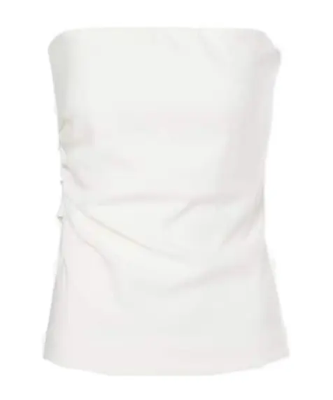 SIR. Linen-blend Tube Top - White