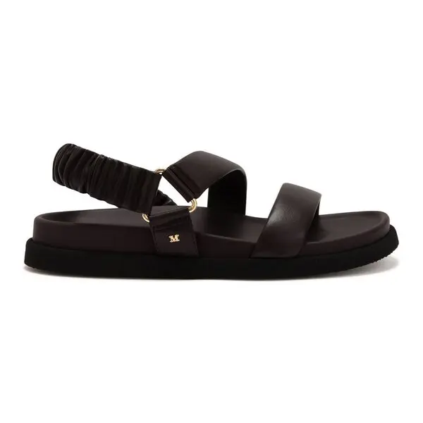 Max Mara Gathered-strap Platform Sandals