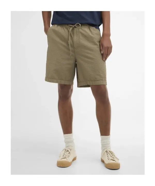 Barbour Seersucker Drawstring Shorts