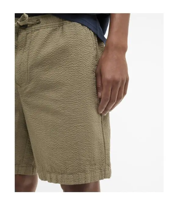 Barbour Seersucker Drawstring Shorts