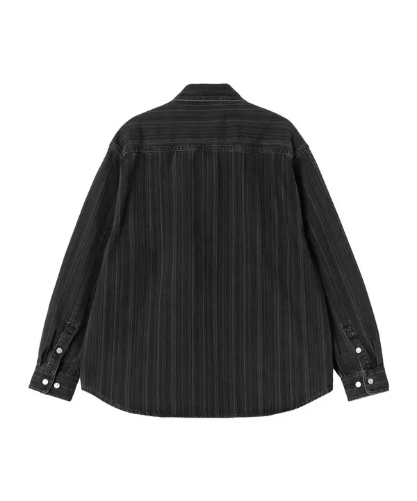 Carhartt Work In Progress Stripe-pocket Cotton Shirt