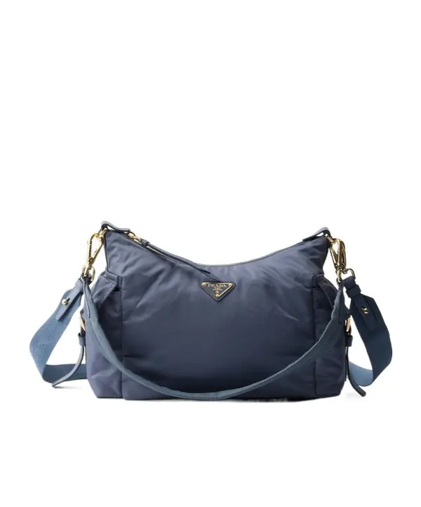 Prada Large Re-nylon And Leather Bag