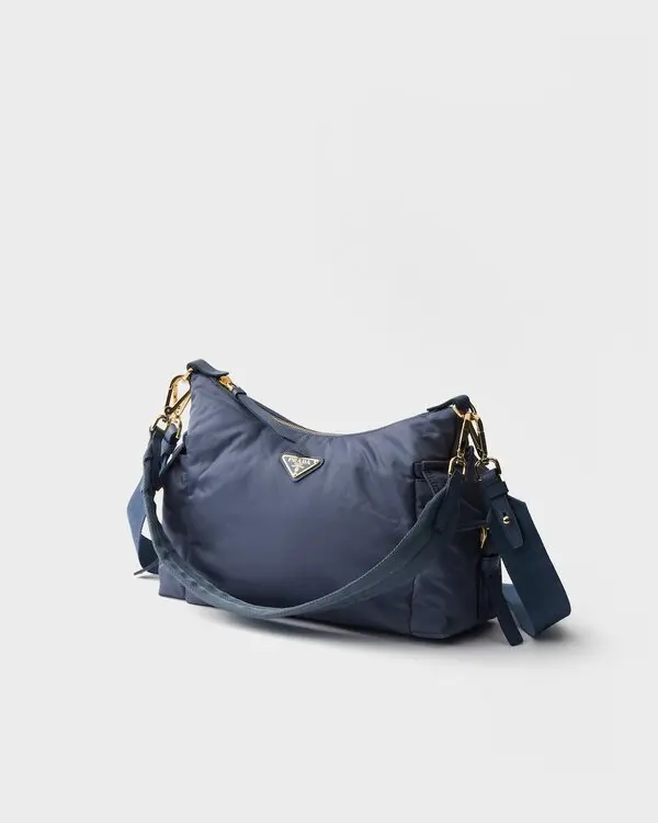 Prada Large Re-nylon And Leather Bag