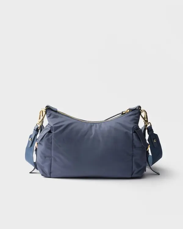 Prada Large Re-nylon And Leather Bag