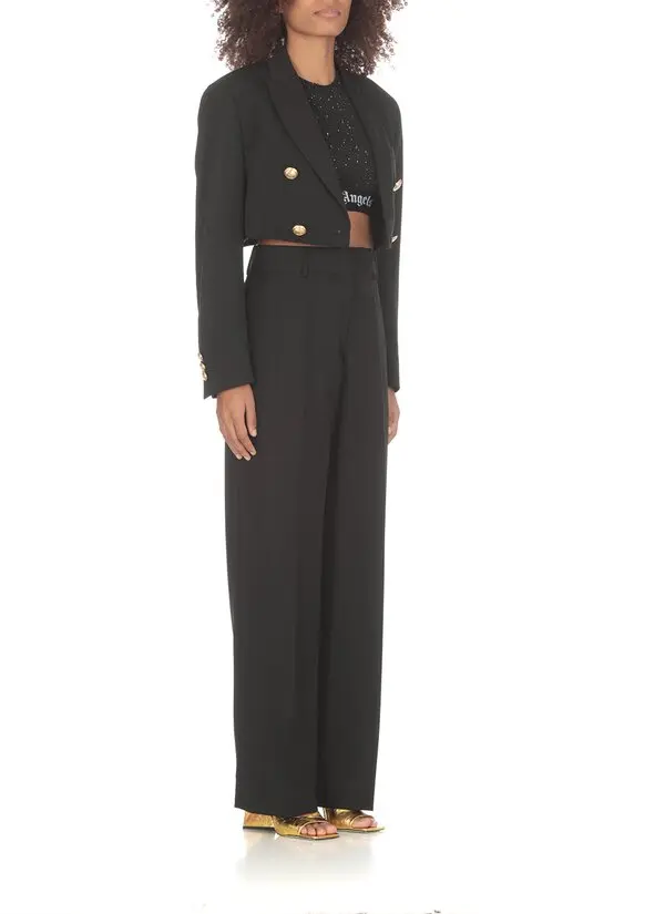 Palm Angels High-waist Tailored Trousers