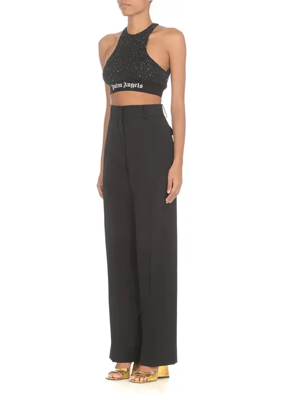 Palm Angels High-waist Tailored Trousers