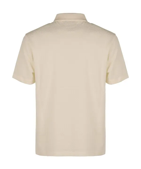 Emporio Armani Textured Polo Shirt