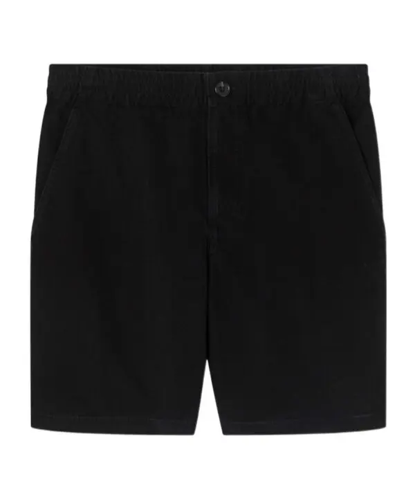 A.p.c. Norris Elastic-waist Bermuda Shorts - Black