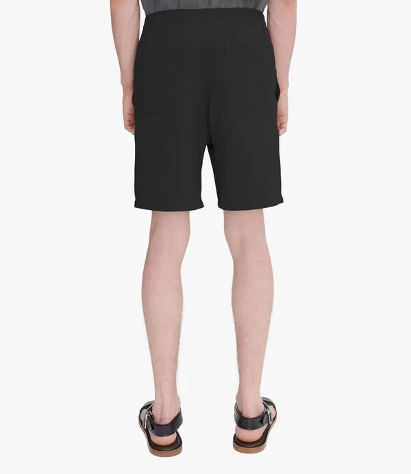 A.p.c. Norris Elastic-waist Bermuda Shorts - Black