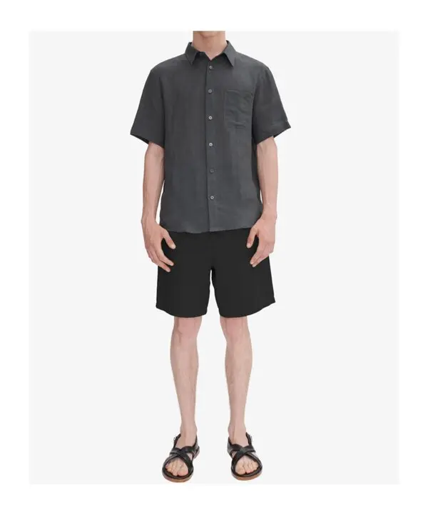 A.p.c. Norris Elastic-waist Bermuda Shorts - Black