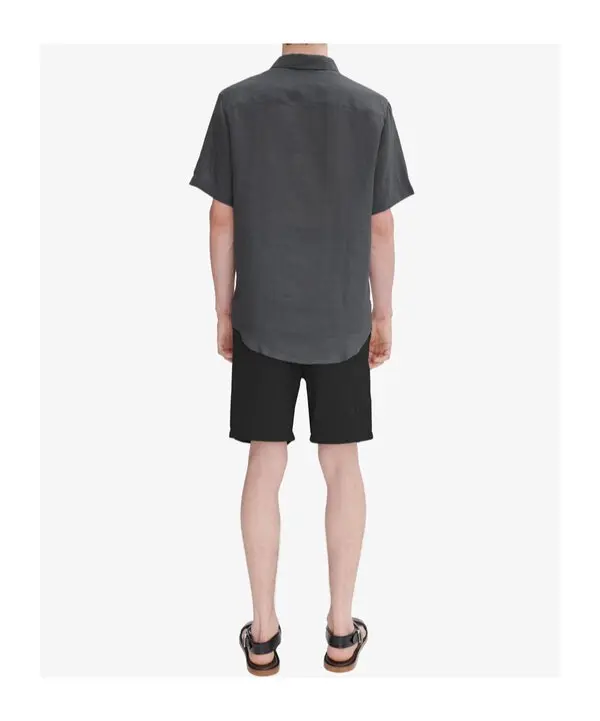 A.p.c. Norris Elastic-waist Bermuda Shorts - Black