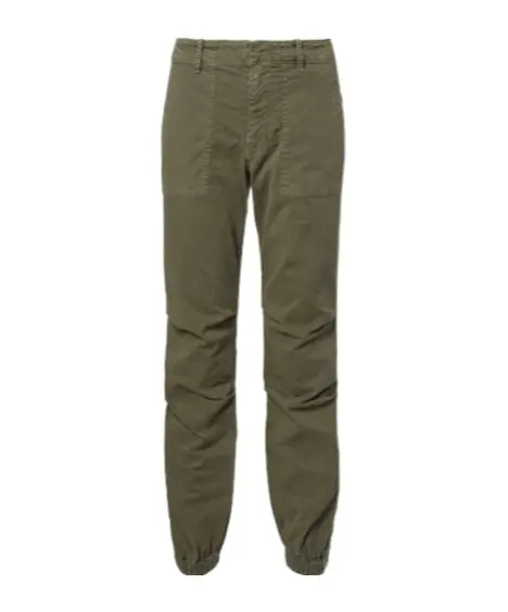 NILI LOTAN Utility Cotton Tapered Pants - Green
