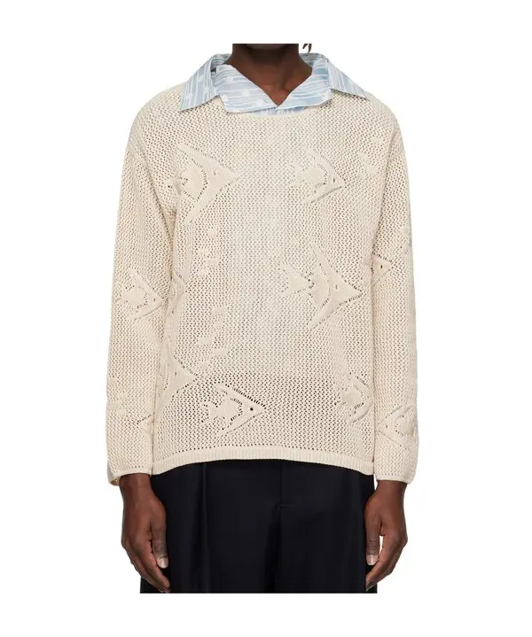 BODE Patterned Knit Top