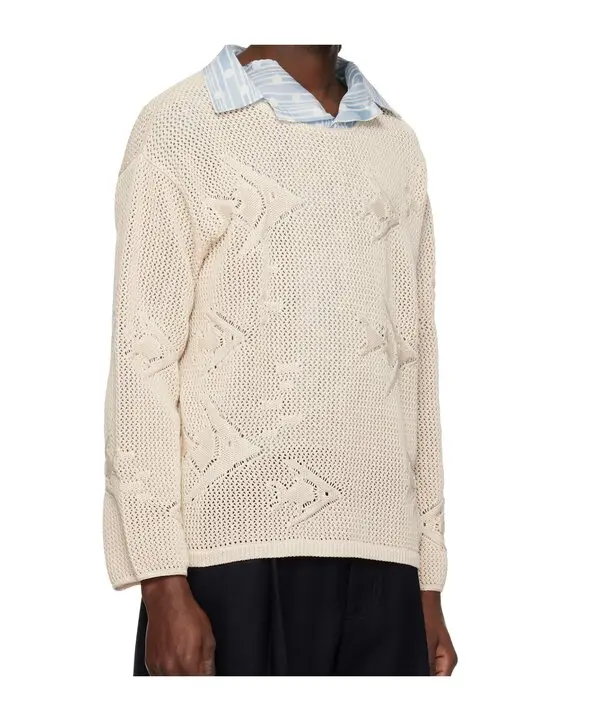 BODE Patterned Knit Top