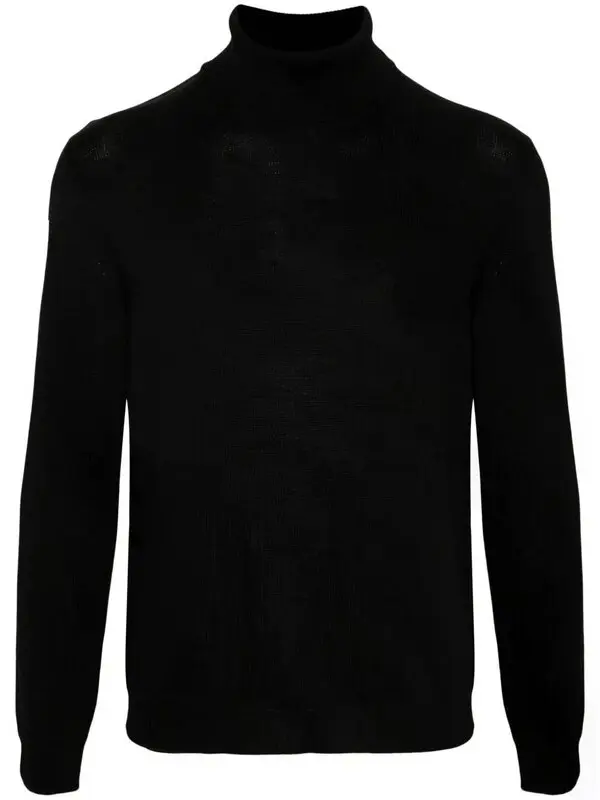 ROBERTO COLLINA Merino Wool Roll Neck Sweater