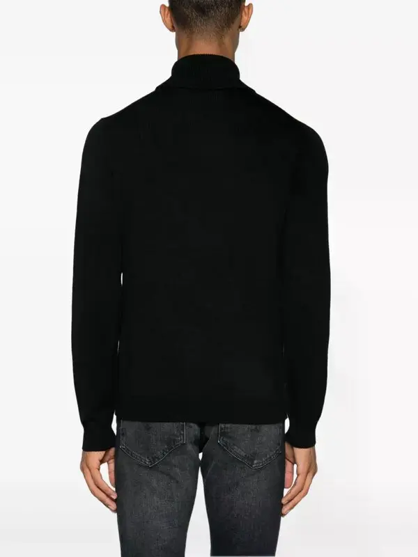 ROBERTO COLLINA Merino Wool Roll Neck Sweater