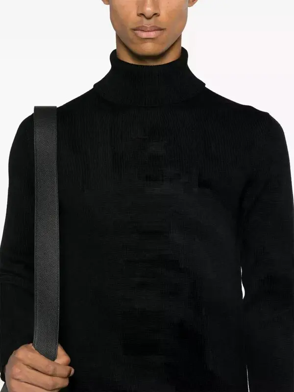 ROBERTO COLLINA Merino Wool Roll Neck Sweater