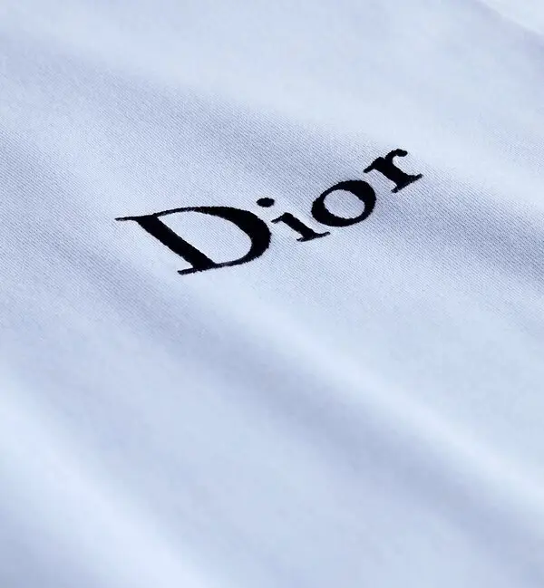 Dior T-shirt With Embroidery, Relaxed Fit