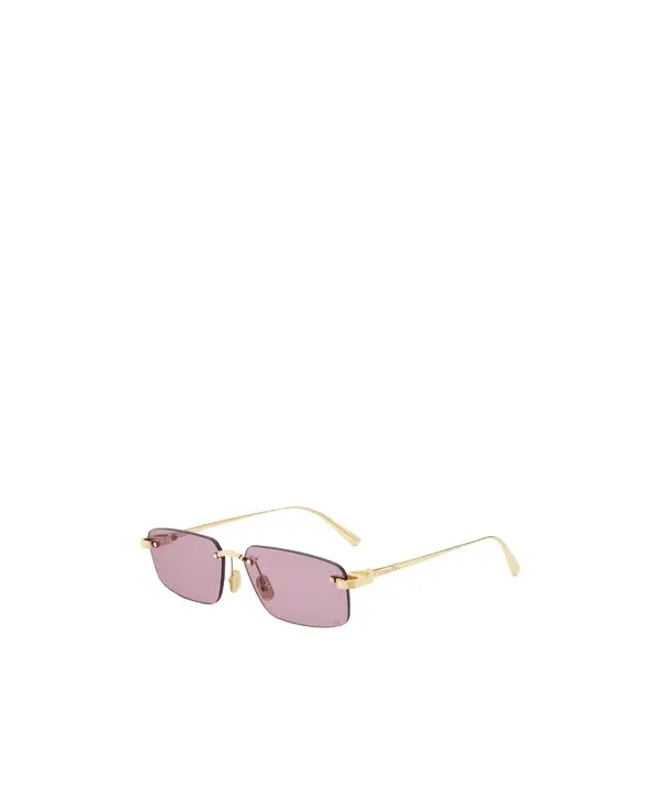 Dior Rectangular Tinted Sunglasses - Pink