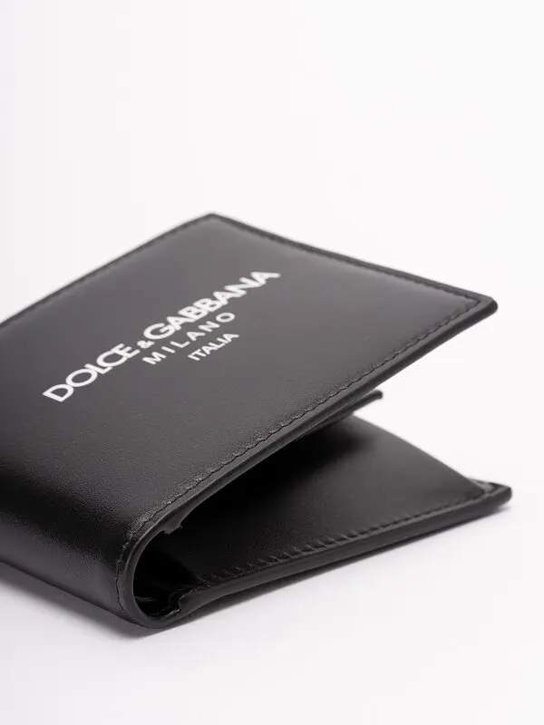 Dolce & Gabbana Dolce Gabbana Logo Printed Bi-fold Wallet