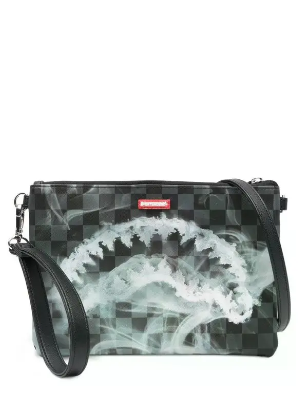 SPRAYGROUND Graphic-print Clutch Bag