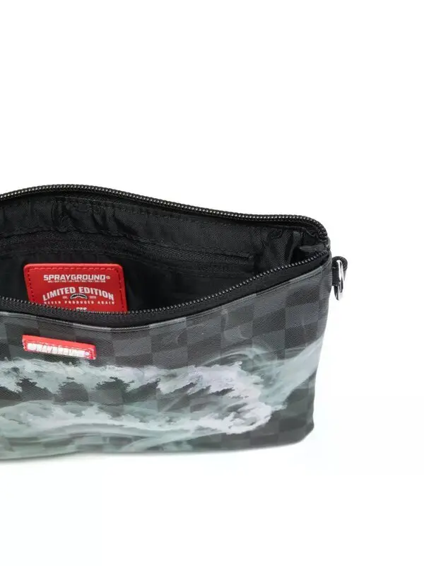 SPRAYGROUND Graphic-print Clutch Bag