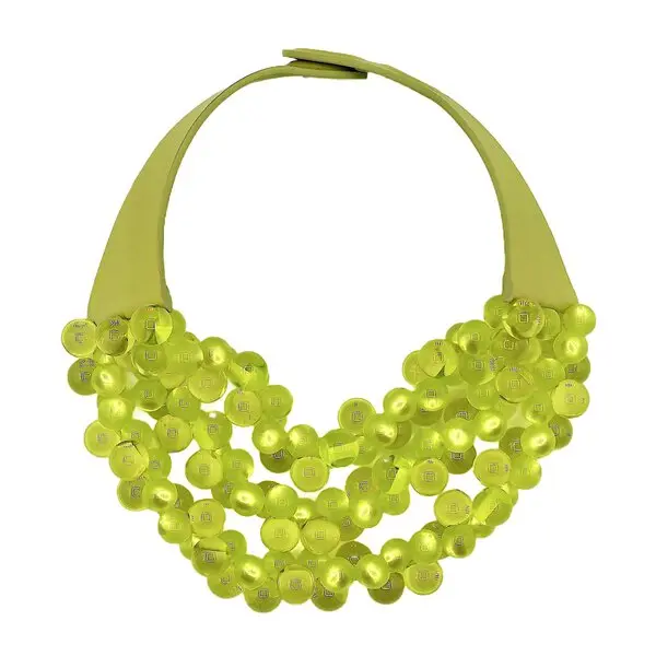 Fairchild Baldwin The Bubble Chartreuse Necklace - Yellow