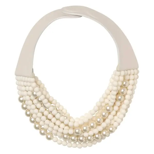 Fairchild Baldwin Marcella Cream Pearl Necklace - White