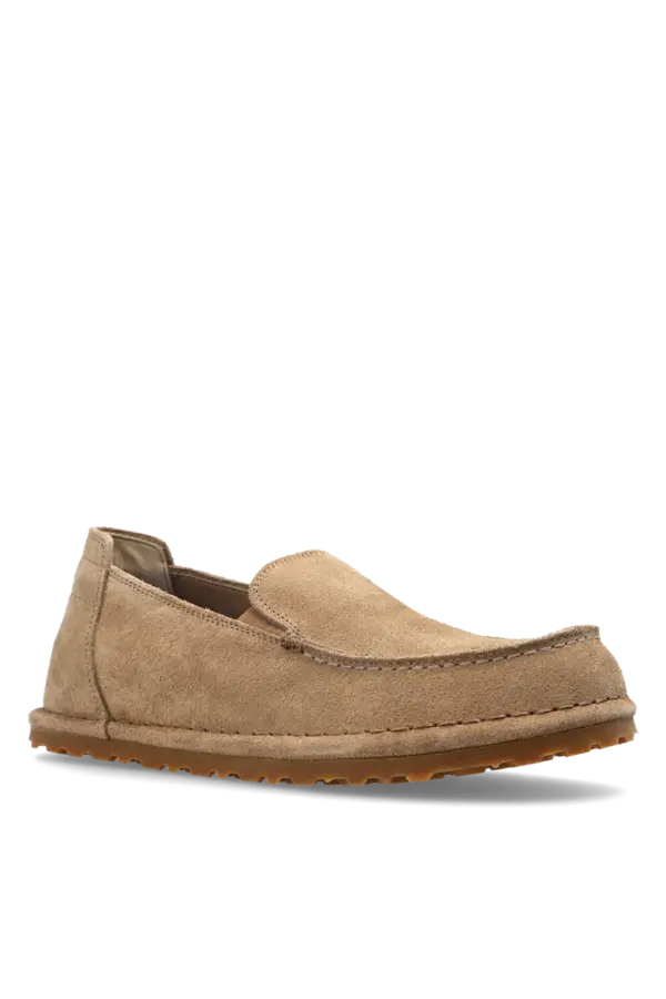 BIRKENSTOCK Utti' Suede Loafers - Beige