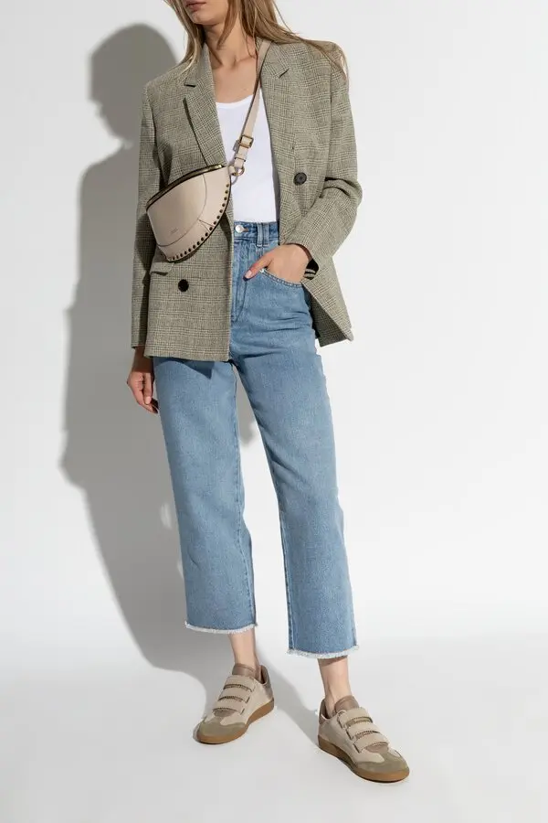 Isabel Marant Étoile Beth Sneakers With Velcro Closure - Beige