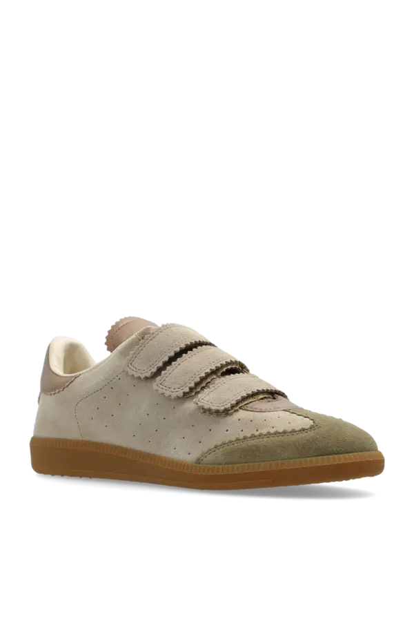 Isabel Marant Étoile Beth Sneakers With Velcro Closure - Beige