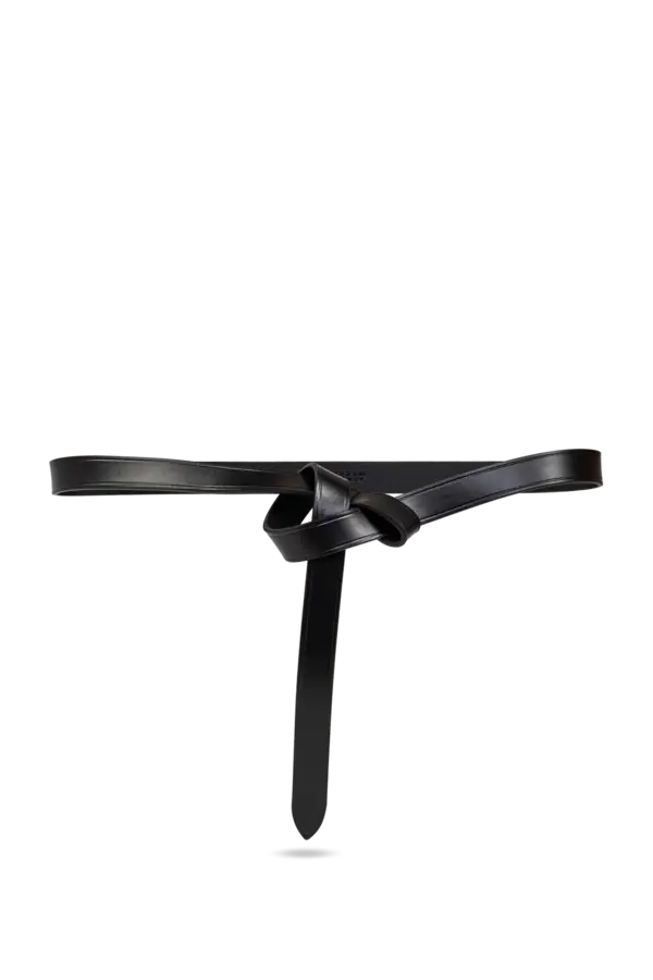 Isabel Marant Étoile Leather Belt Kirka - Black