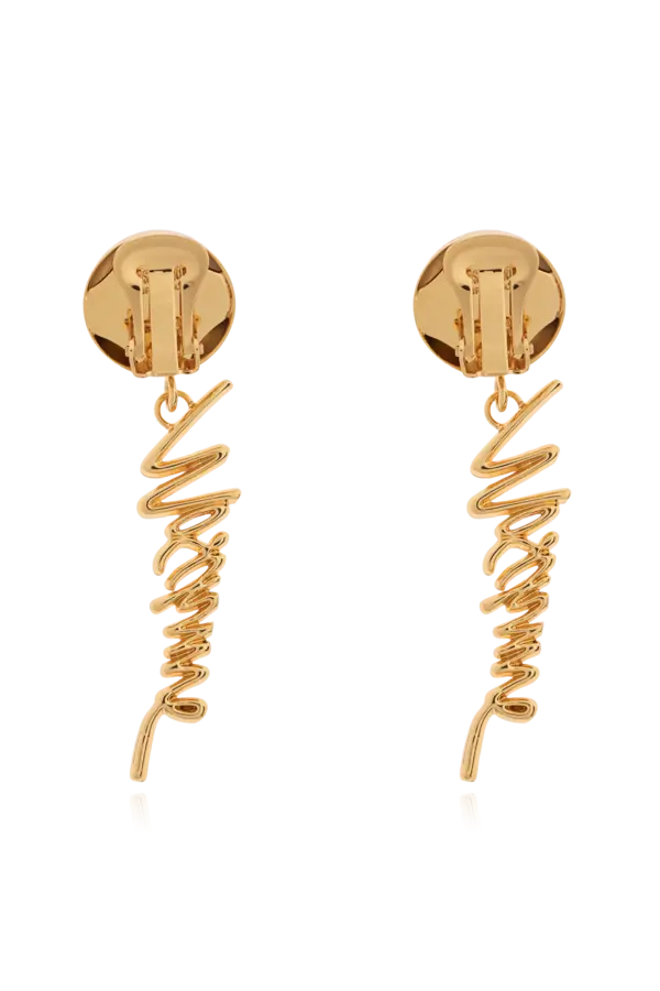 Moschino Drop Clip-on Earrings