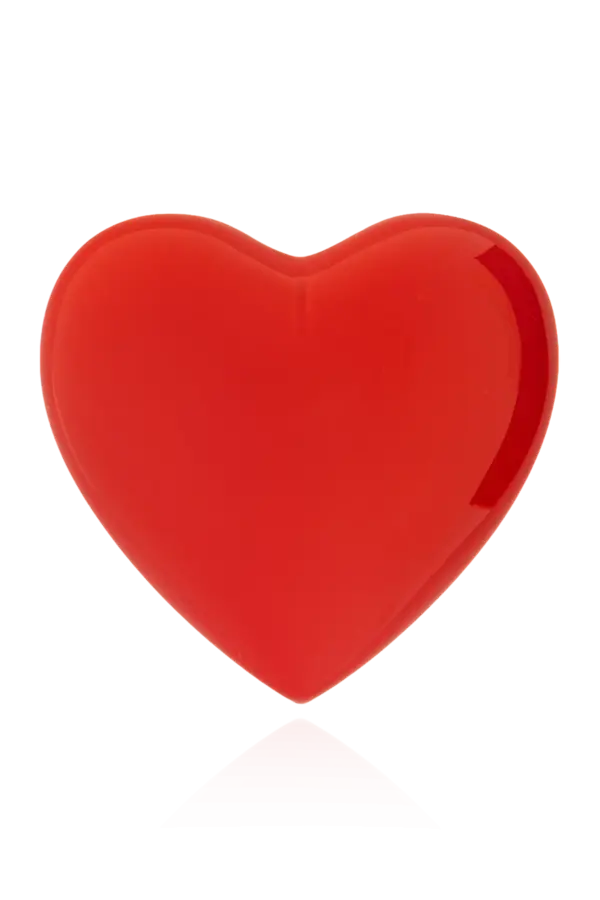 Moschino Heart Motif Clip-on Earrings
