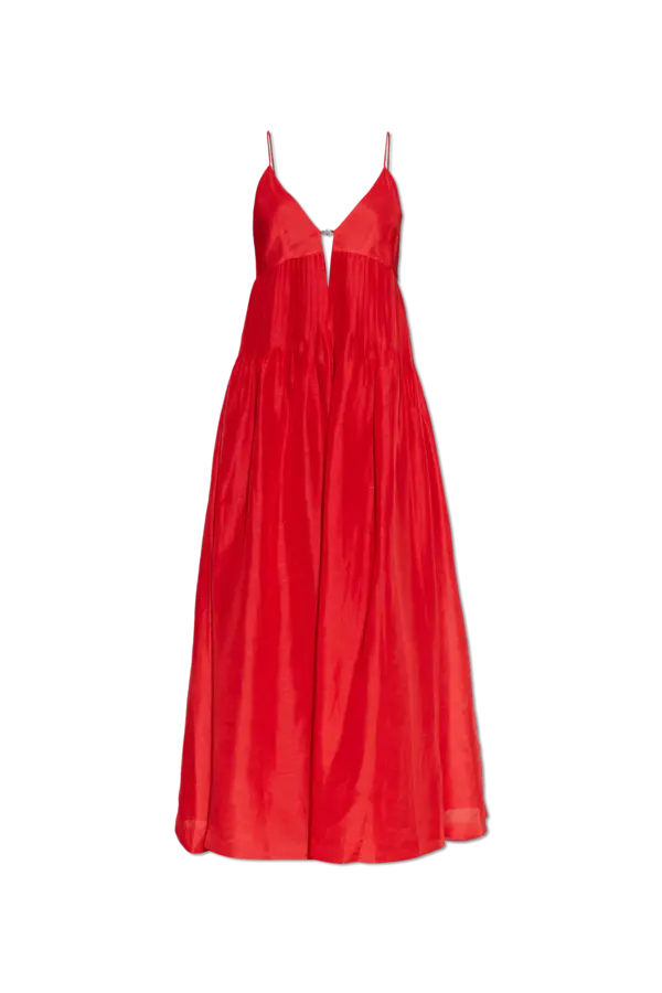 Tory Burch Sleeveless Maxi Dress - Red